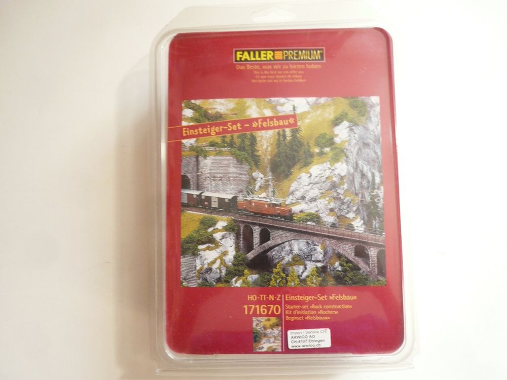 Faller 171670 Einsteiger-Set Felsbau Spur H0, N, TT, Z | Kaufen auf Ricardo