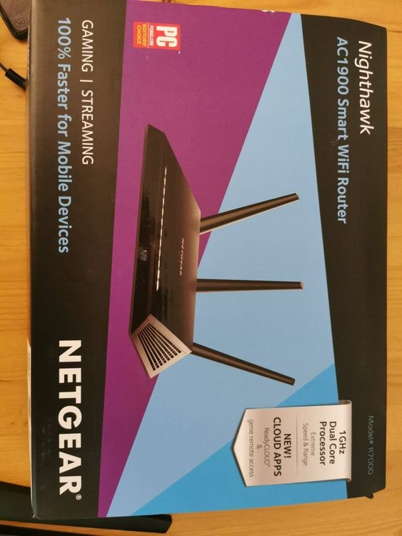 WLAN Router Netgear Nighthawk AC1900 R7000 | Kaufen auf Ricardo