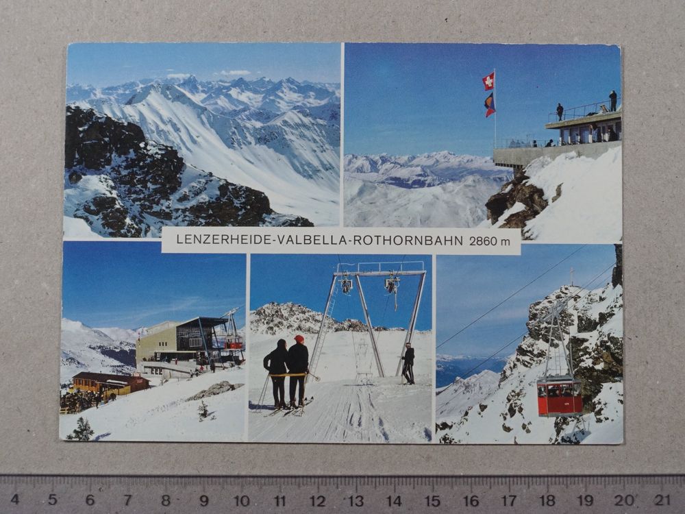 Lenzerheide Valbella, Ski, Skilift, Luftseilbahn, Rothorn (Gebraucht) in Lenzburg für CHF 3 ...
