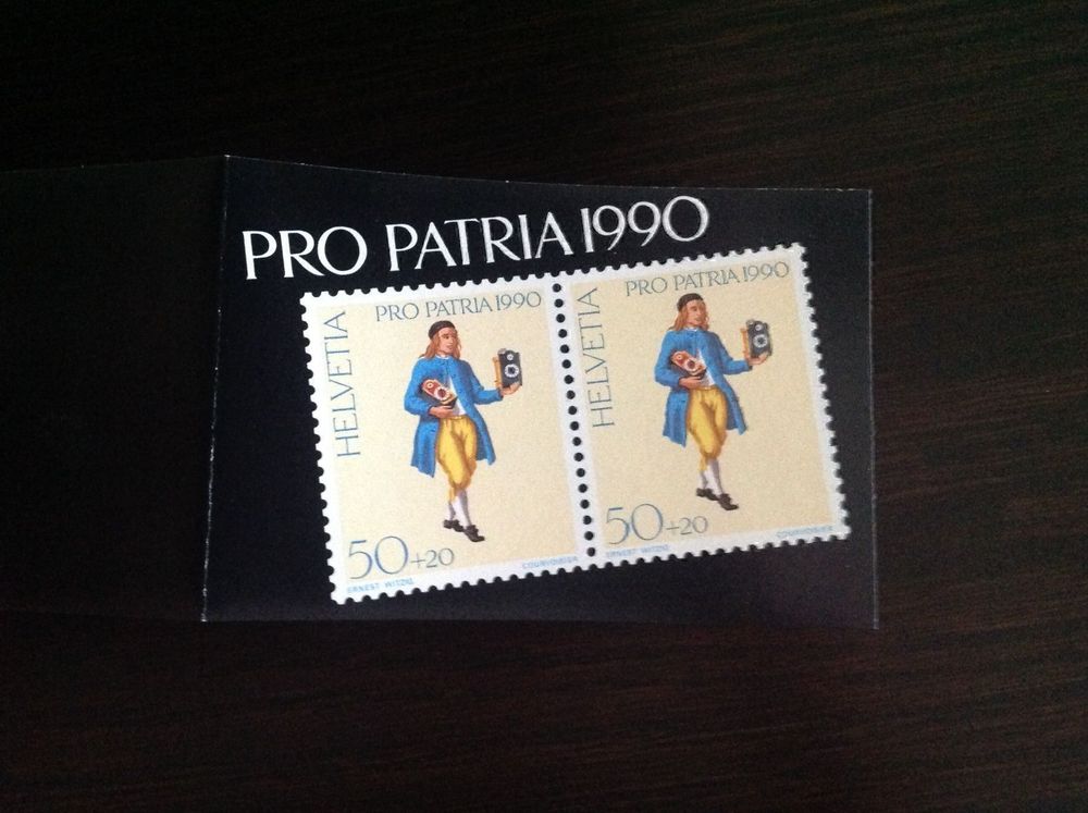 Markenheftchen Pro Patria 1990 (Gebraucht) in Horw für CHF 1 – mit Lieferung auf Ricardo kaufen