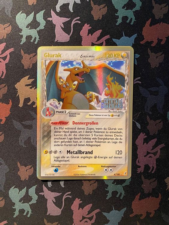 Glurak/Charizard - EX Crystal Guardians - DE | Kaufen auf Ricardo