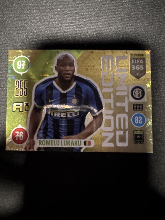FIFA 365 Lukaku Limited Edition Karte | Kaufen auf Ricardo