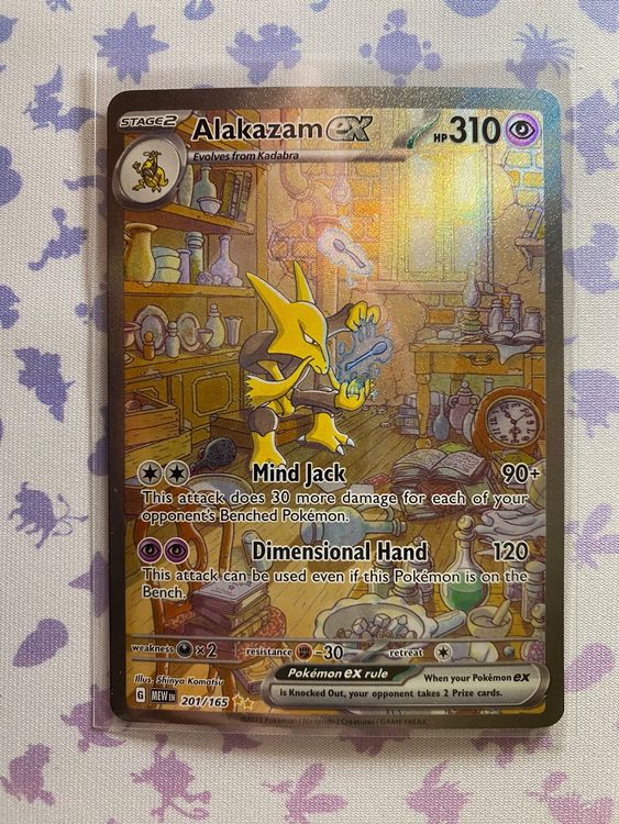 Pokemon - 201 - Alakazam EX - 151 - MEW - 2023 | Kaufen auf Ricardo