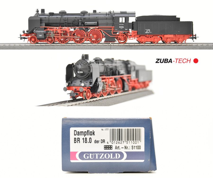 Gützold 51130 Dampflok BR 18 DB H0 GS Analog mit OVP (Gebraucht) in St. Gallen für CHF 258 – mit ...