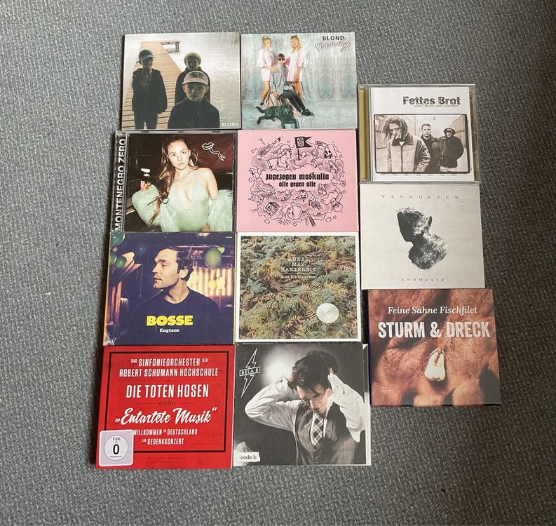 CD Sammlung - Deutscher Rock, Pop & Hip-Hop | Kaufen auf Ricardo