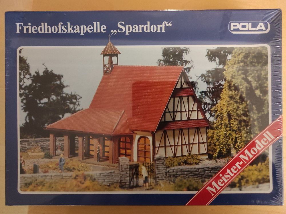 Friedhofskapelle "Spardorf", Bausatz von Pola H0 (Neu und ...