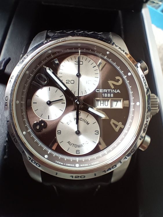 Certina Automatik Chronograph DS Podium • Full set (Gebraucht) in Solothurn für CHF 491 – mit ...