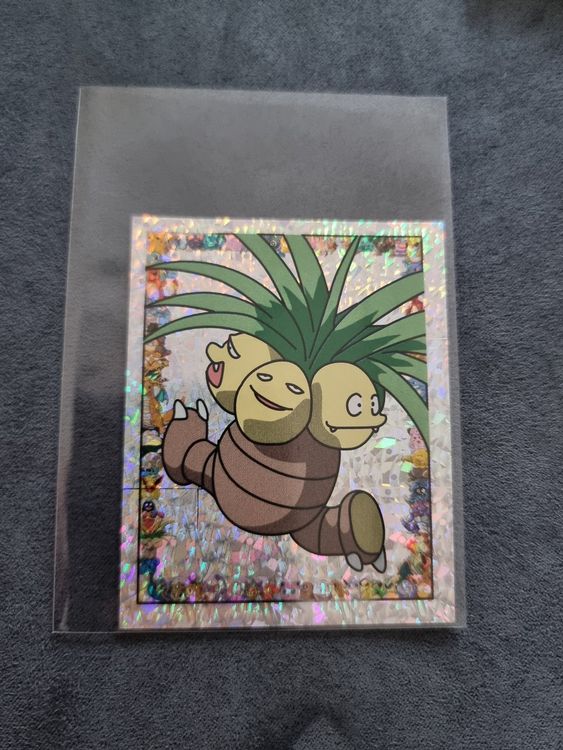 Pokémon Merlin Sticker Topps Prism Holo Kokowei S16 (Neu (gemäss ...
