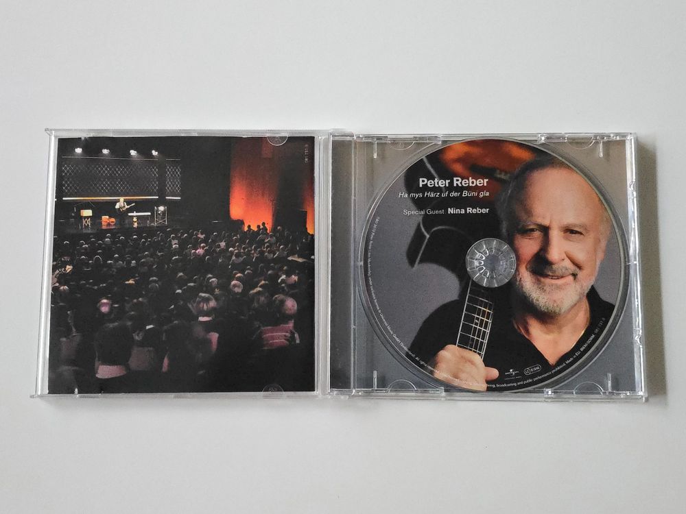 CD Peter Reber - Ha mys Herz uf der Büni gla (Gebraucht) in Dättlikon für CHF 4.5 – mit ...