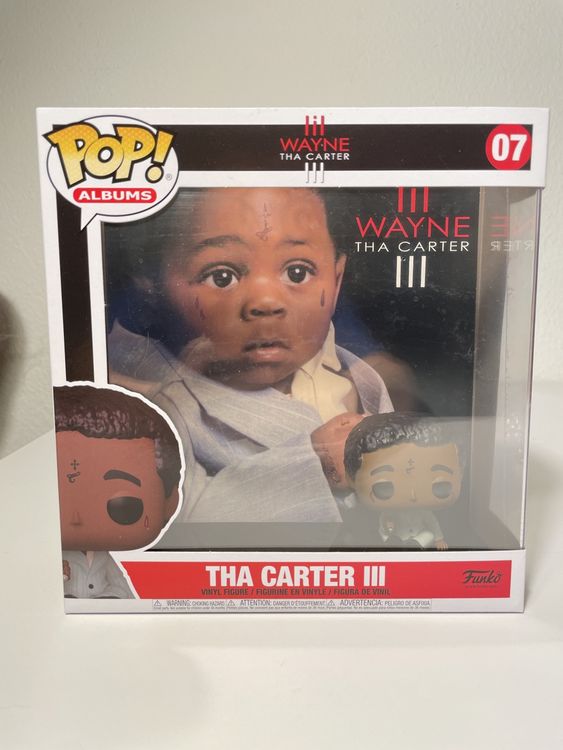 Funko Pop Tha Carter III Lil Wayne 07 Album (Neu und originalverpackt ...
