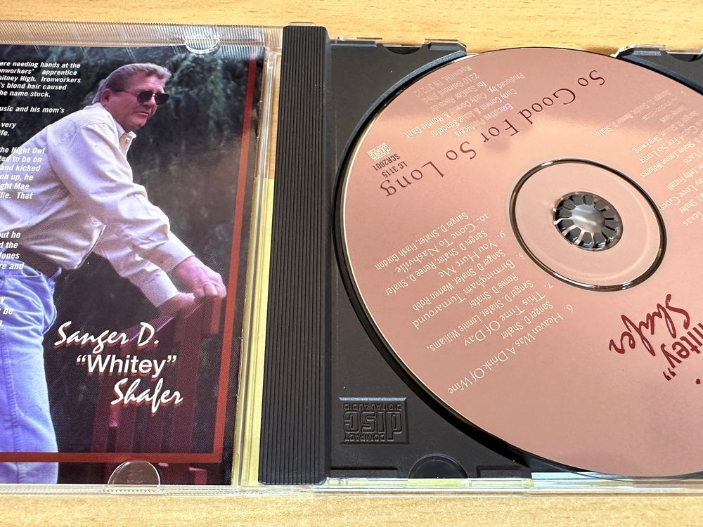 Sanger D. "Whitey" Shafer* – So Good For So Long (Gebraucht) in Rikon ...