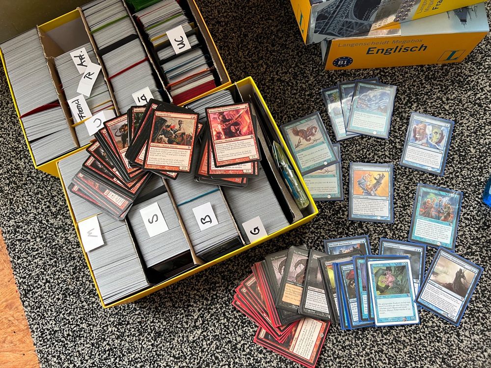 Sammlung mit über 4700 MAGIC MTG KARTEN | Kaufen auf Ricardo