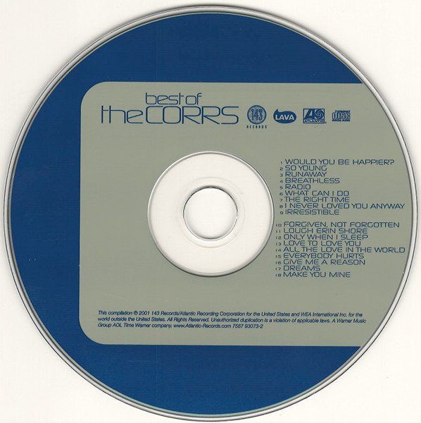 the best of the Corrs - inc. "Lough Erin Shore" (unplugged) (Gebraucht ...