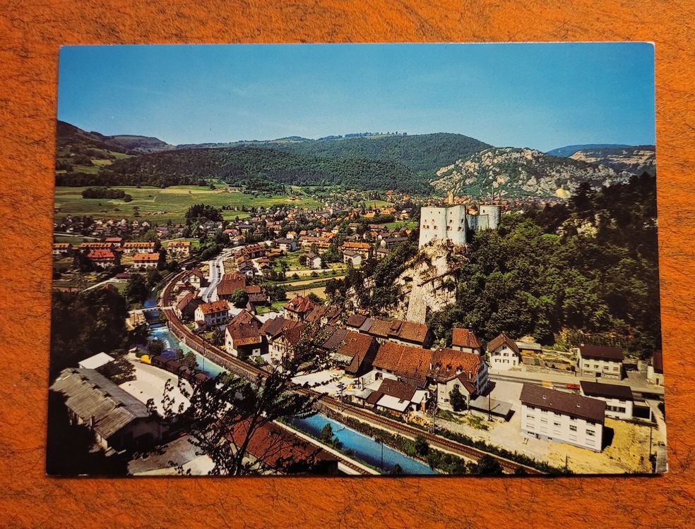 Klus-Balsthal mit Schloss Alt-Falkenstein, Solothurn (Neu (gemäss ...