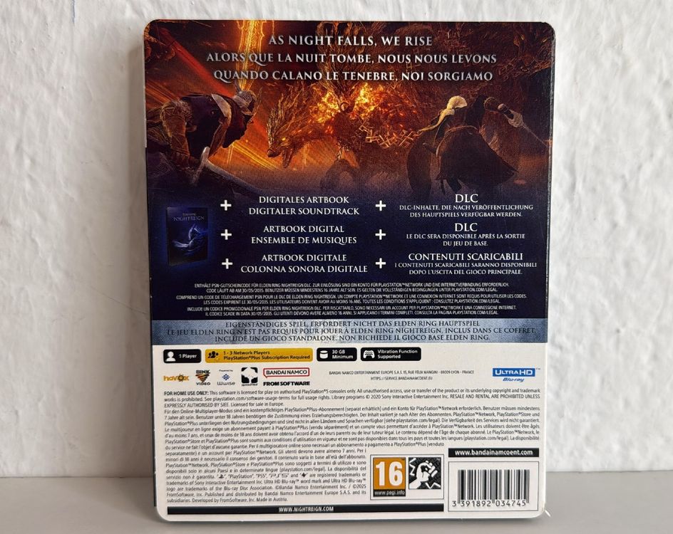 Elden Ring: Shadow of the Erdtree (PS5) - Steelbook Ed. (Gebraucht) in ...