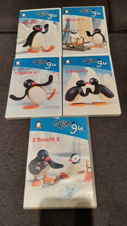 PINGU DVD-Sammlung mit 5 Stück ab 1.- (Gebraucht) in Rothenthurm für ...