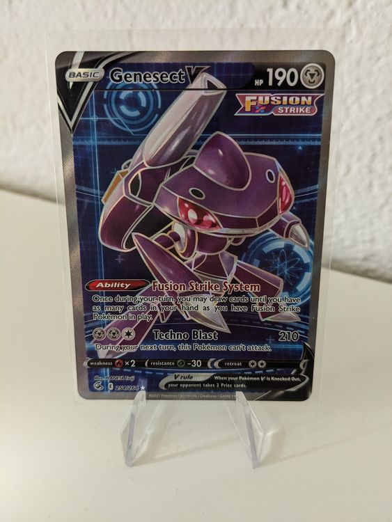 Pokemon Fusion Strike - Genesect V ( EN ) | Kaufen auf Ricardo