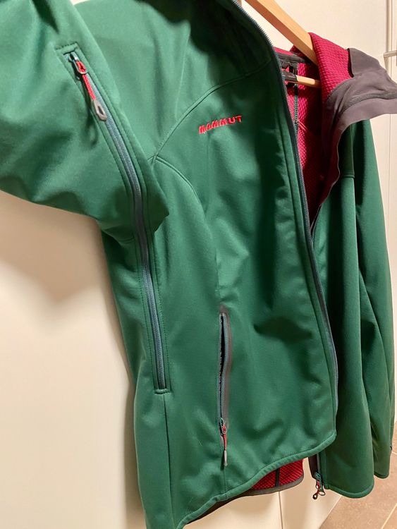 Mammut Softshell Windstopper Jacke mit Kapuze Damen L neu | Kaufen auf Ricardo