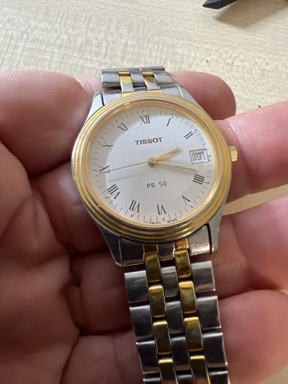 Tissot PR 50 Quarz 34 mm (Gebraucht) in Pfeffingen für CHF 18 – mit Lieferung auf Ricardo kaufen