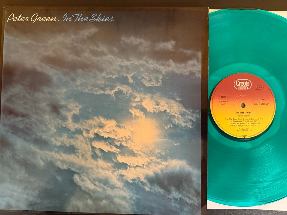 Peter Green – In The Skies (Green Vinyl) [LP DE 1979] (Gebraucht) in ...