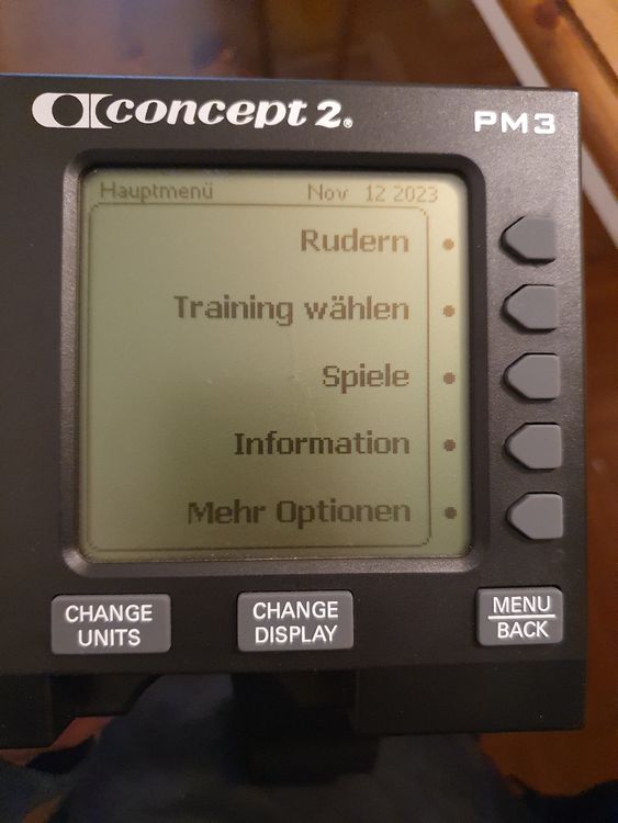 Concept 2 PM3 Monitor / Display / Bildschirm (Gebraucht) in arbon für ...