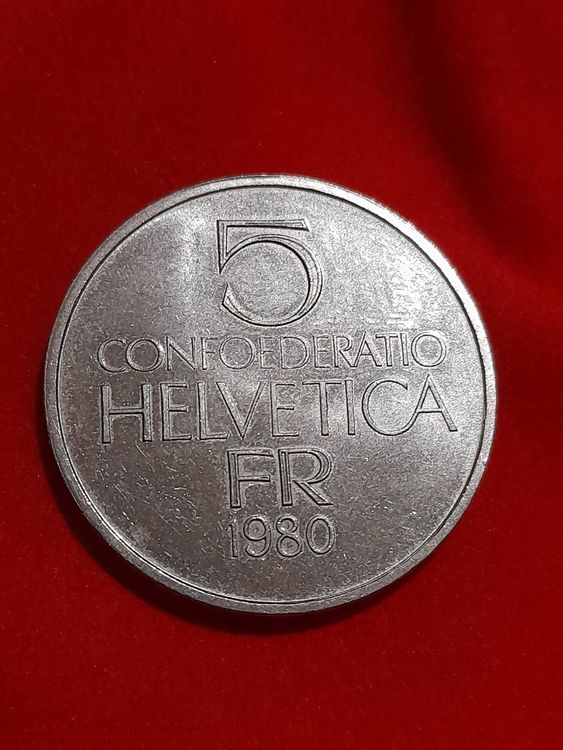 Ferdinand Hodler Gedenkmünze 1980 (Gebraucht) in Rüttenen für CHF 5 – mit Lieferung auf Ricardo ...