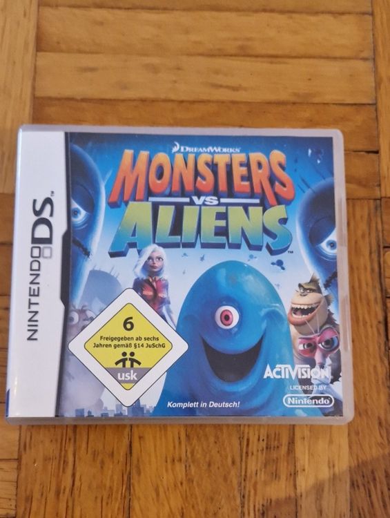 Monsters vs Aliens Nintendo DS Spiel Komplett (Gebraucht) in Volken für ...