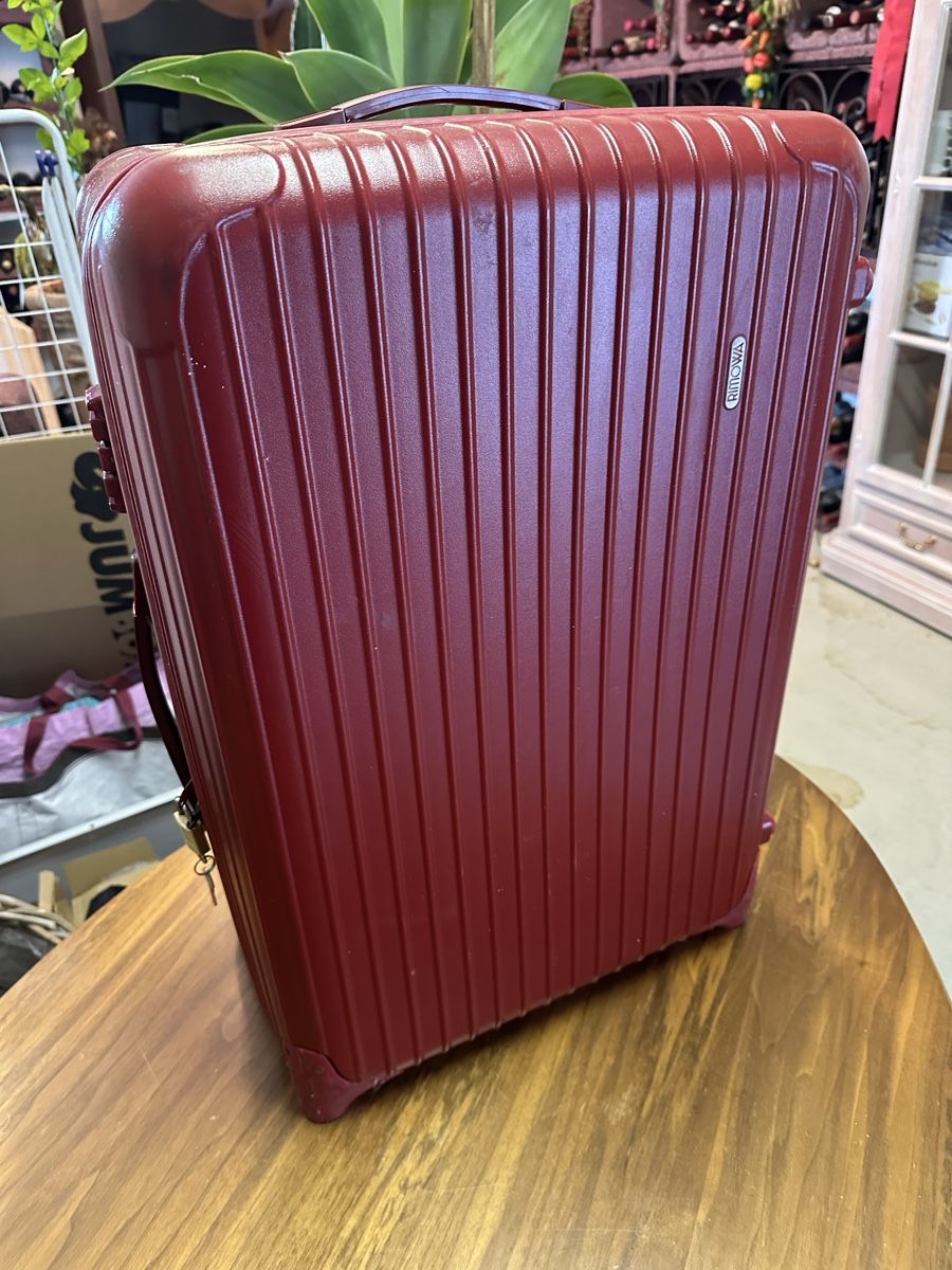 Rimowa Salsa Trolley Rot, Top Zustand, Reisebereit! (54) (Gebraucht) in ...