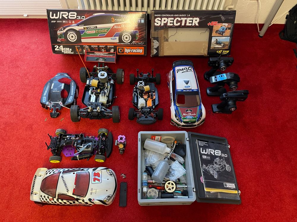 3x RC-Modellauto ("Benziner") Sammlung | Kaufen auf Ricardo