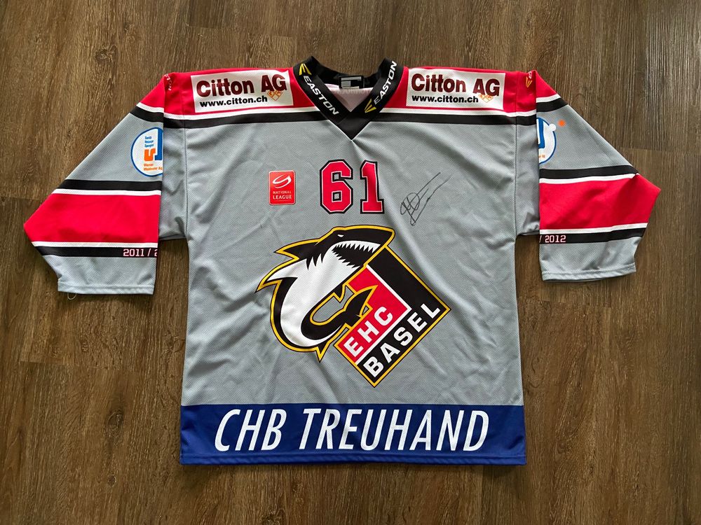 EHC Basel Eishockey Trikot Gr. XL (Gebraucht) in Muttenz für CHF 75 – mit Lieferung auf Ricardo ...
