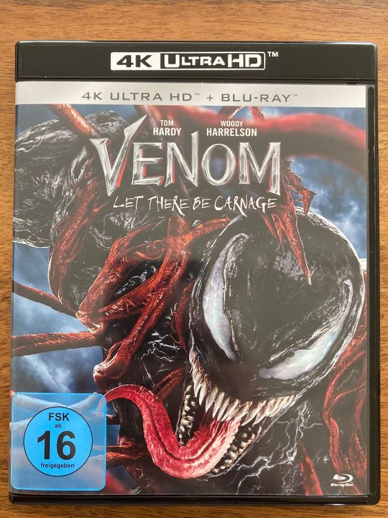 Venom: Let there be Carnage - 4K UHD + Blu-Ray (Gebraucht) in Lenzburg ...