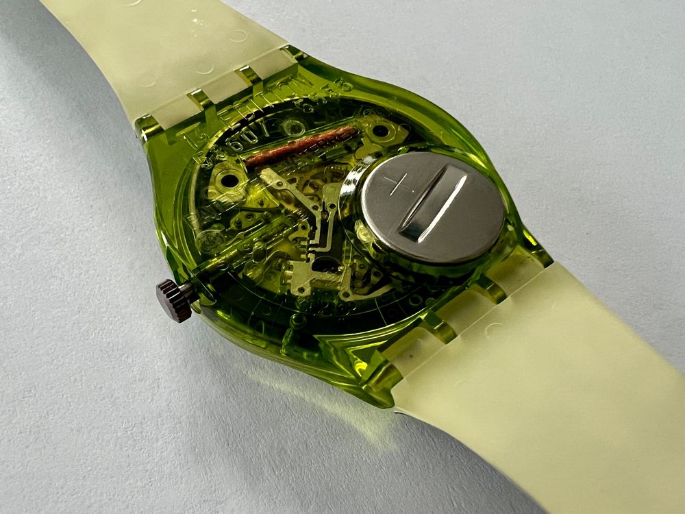 VINTAGE - SWATCH GZ 117 “FLACK” (1991) (Neu und originalverpackt) in ...