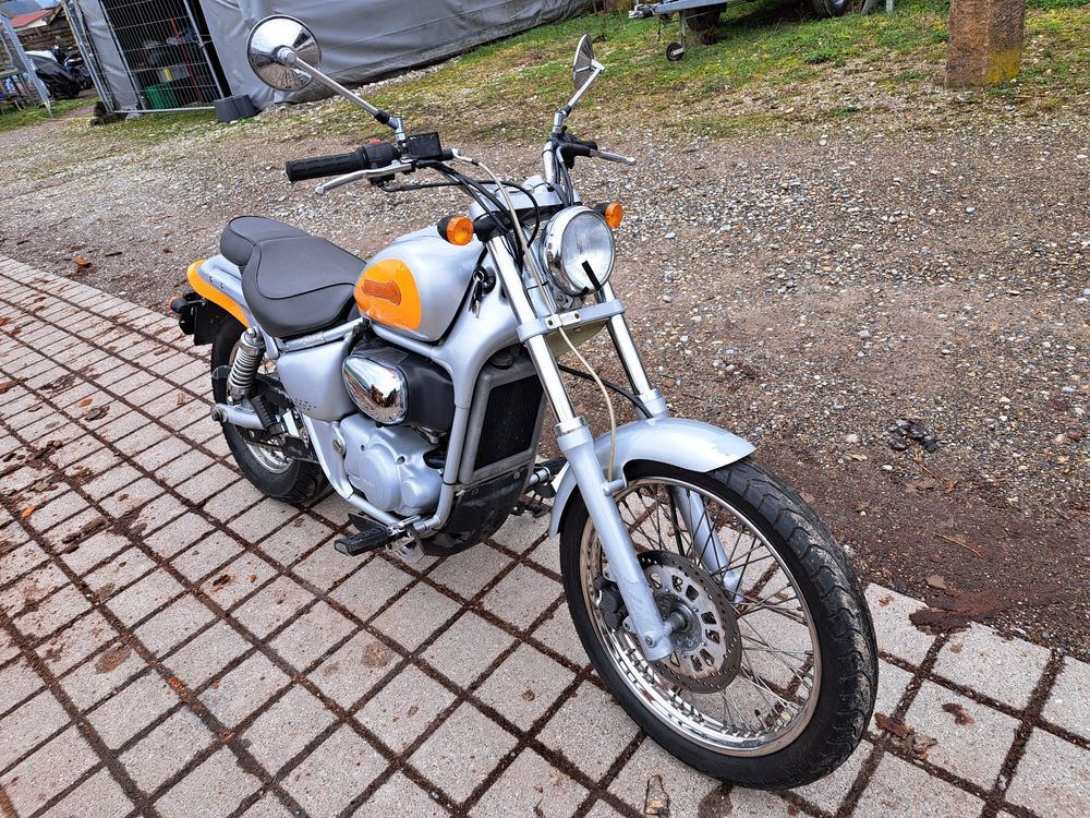 Aprilia Classic 125 2T Chopper rarität 7,8kW + ersatz Motor (Gebraucht ...