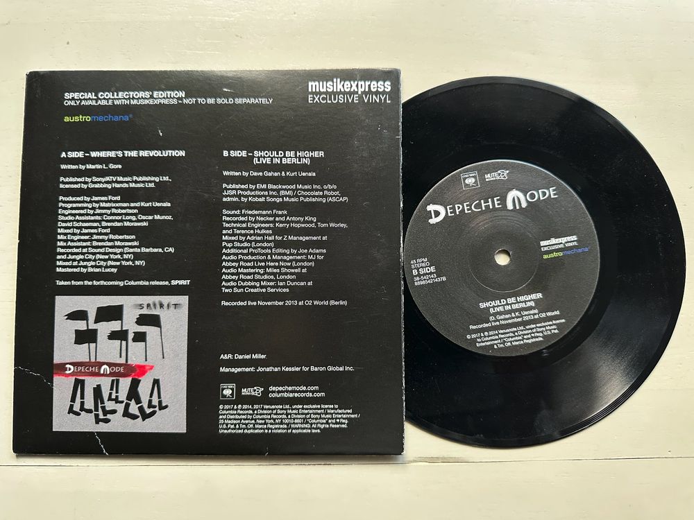 DEPECHE MODE rare Where's the revolution Single Kult Top (Gebraucht) in ...