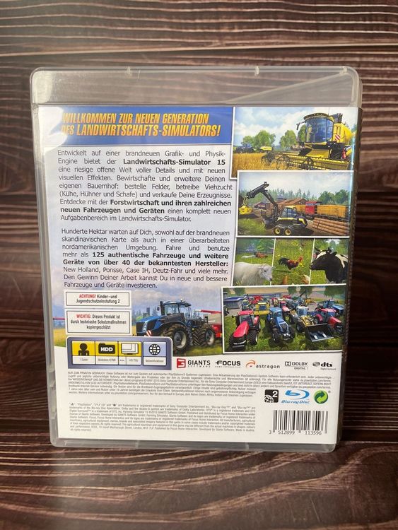 Landwirtschafts - Simulator / Farming Simulator 15 [PS3] | Acheter sur ...