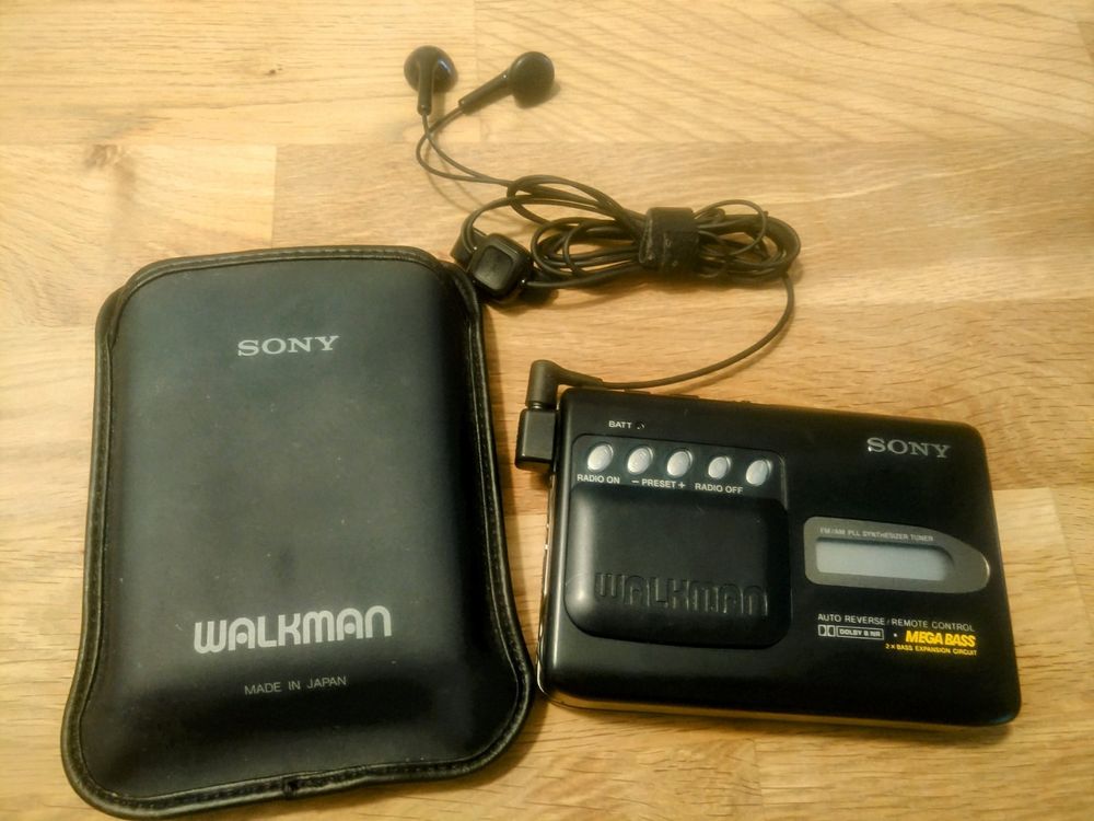 Retro Walkman Sony WM-FX55 🎧🎶 (Gebraucht) in St.Gallen für CHF 26 – mit Lieferung auf Ricardo kaufen
