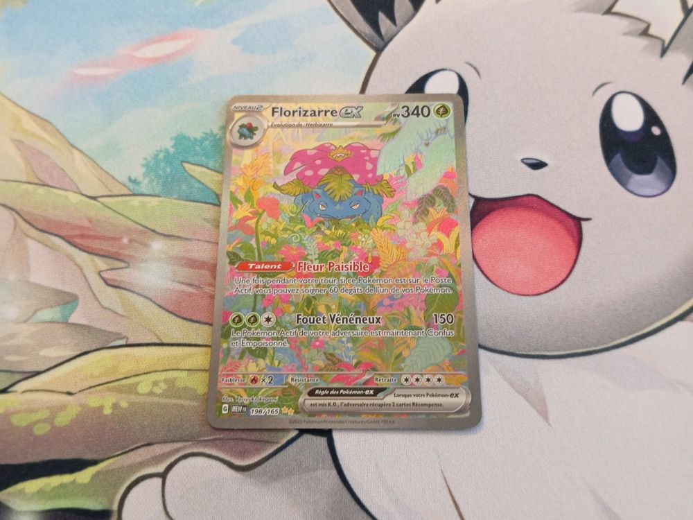 Carte Pokémon - Florizarre EX 198/165 MEW FR (Neuf (Voir description ...