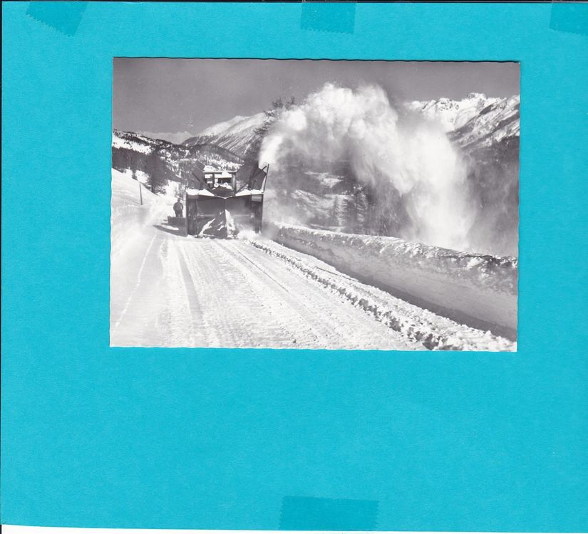 Schneeschleuder am Julierpass (Gebraucht) in St. Peterzell für CHF 2 – mit Lieferung auf Ricardo ...