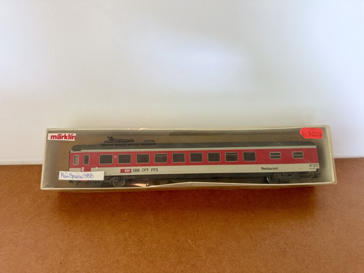 Märklin H0 4217 - Speisewagen SBB CFF FFS (Gebraucht) in Sissach für CHF 10 – mit Lieferung auf ...