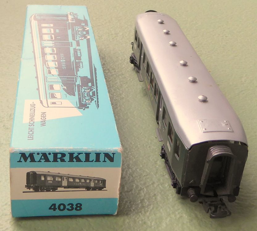 alter original MÄRKLIN 4038 SPUR H0 SBB Personenwagen (Gebraucht) in ...