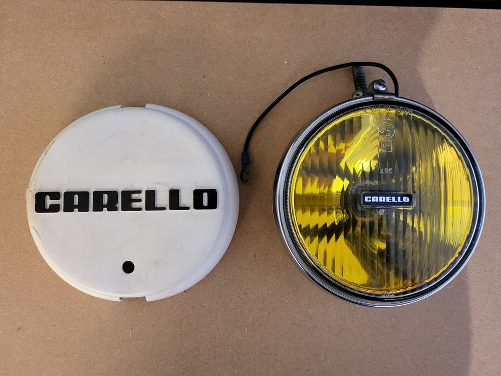 Carello Nebelscheinwerfer gelb Oldtimer | Kaufen auf Ricardo