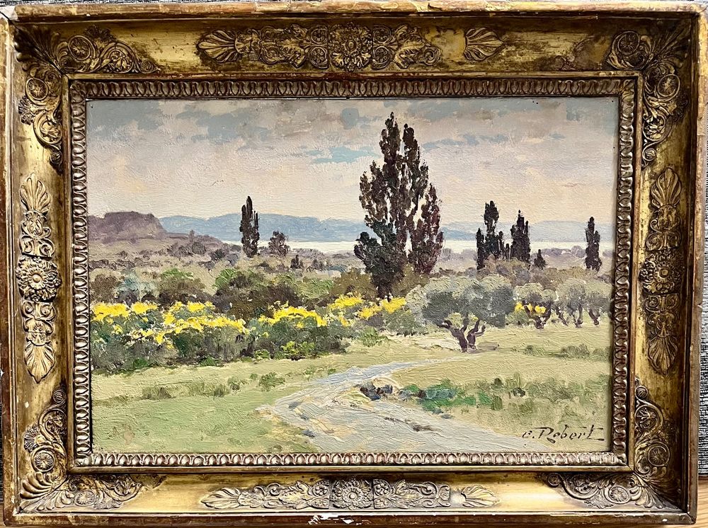 Eugène Robert (1831-1921) Landschafts Gemälde | Kaufen auf Ricardo