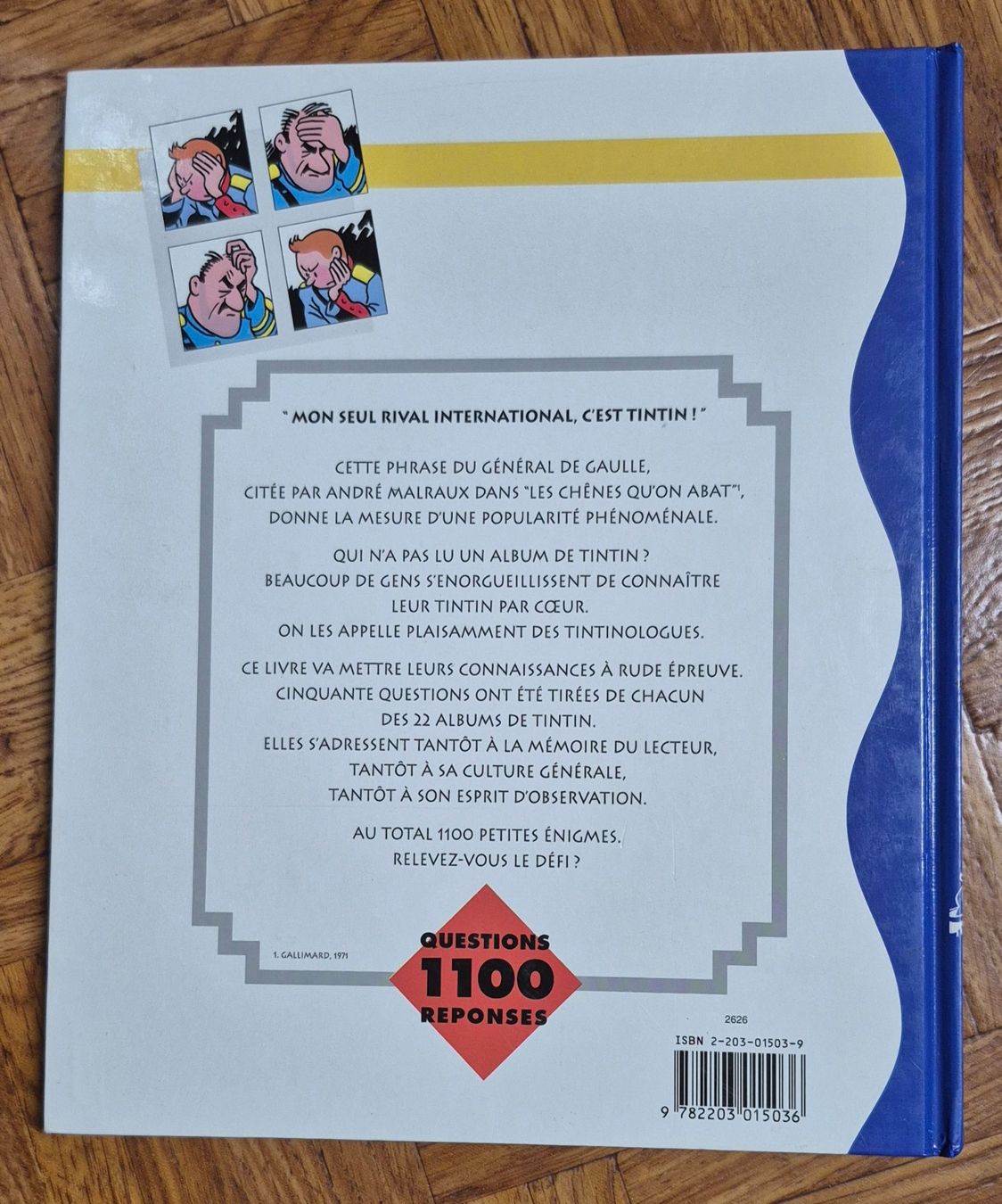 Êtes-vous Tintinologue? Le monde de Tintin - Comme neuf (Neuf (Voir ...