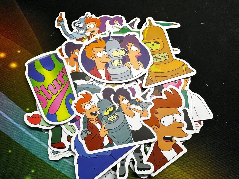 Futurama Stickers I 50 Stk. I Wasserdicht (Neu und originalverpackt) in ...