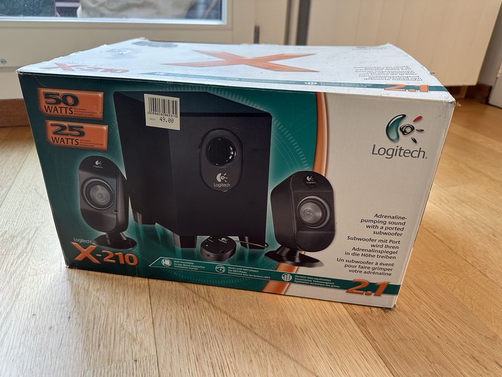 Lautsprechersystem Logitech X-210 | Kaufen auf Ricardo