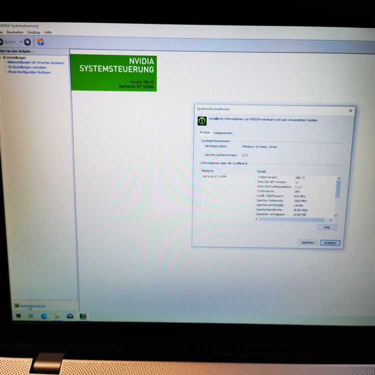 ASUS N76V 17 Zoll Notebook i7 12 GB 1.5 TB HDD Geforce W10 (Gebraucht ...