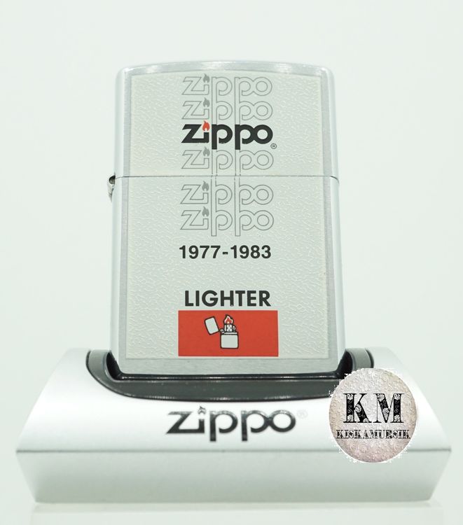 ZIPPO® LOGO DESIGN - PRINT - 2000 - UNGEZÜNDET | Kaufen auf Ricardo