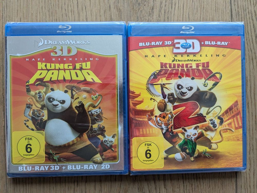 Kung Fu Panda 1&2 (Blu-ray/2D&3D) (Neu und originalverpackt) in Port für CHF 12 – mit Lieferung ...