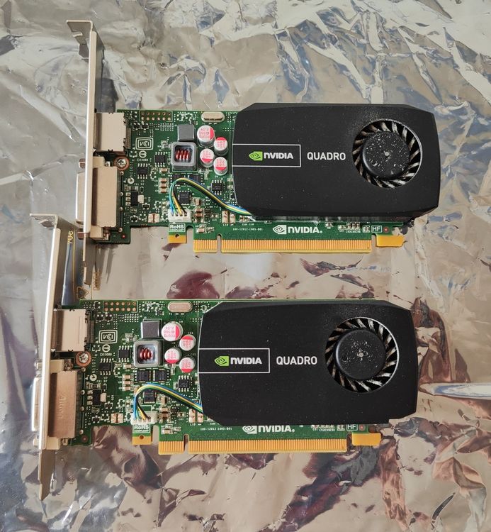Doppel-Paket Nvida Geforce Quadra 410 Grafikkarten (Defekt) in für CHF ...