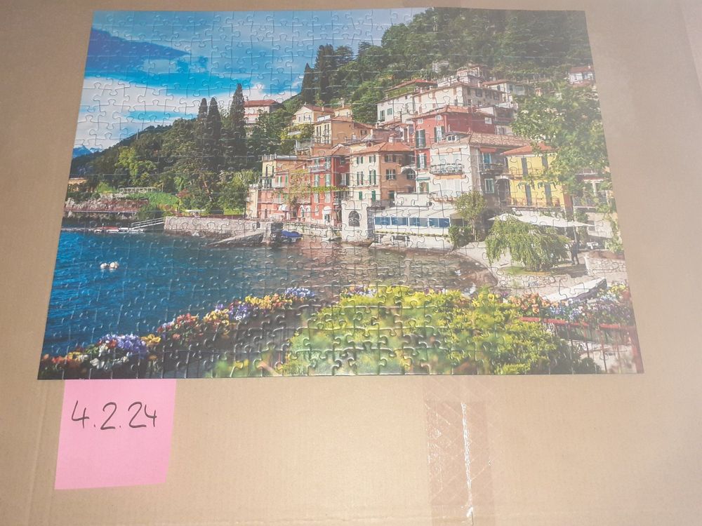 Comer See, Italien Puzzle Ravensburger 500er (Gebraucht) in Niederwil ...
